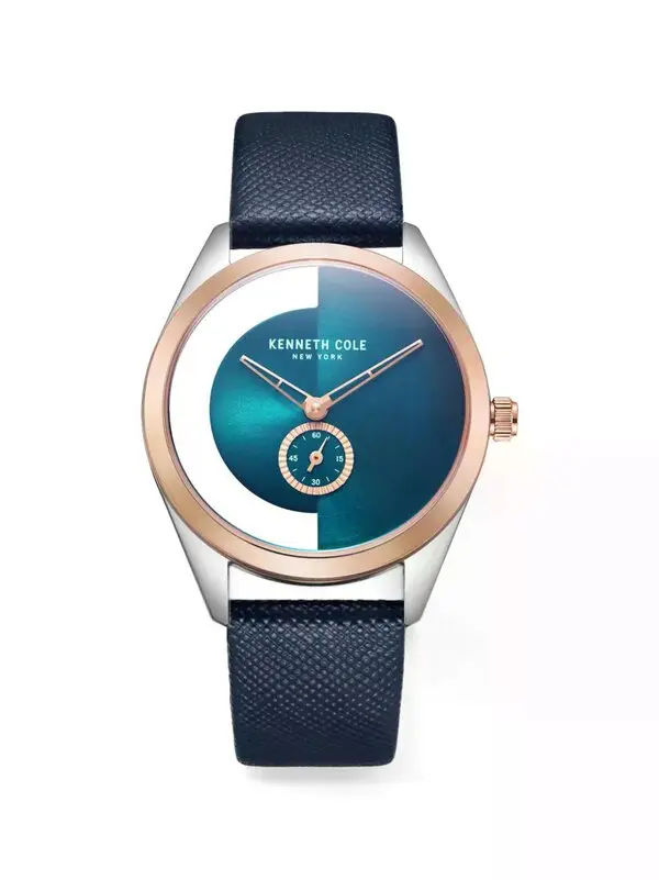 KENNETH COLE Round-face 36mm Watch