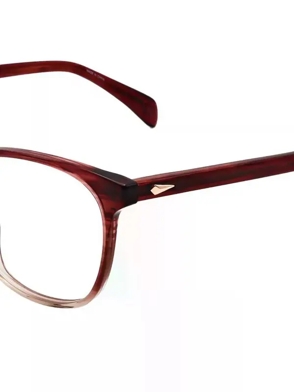 Rag & Bone Horn-effect Squared-frame Glasses