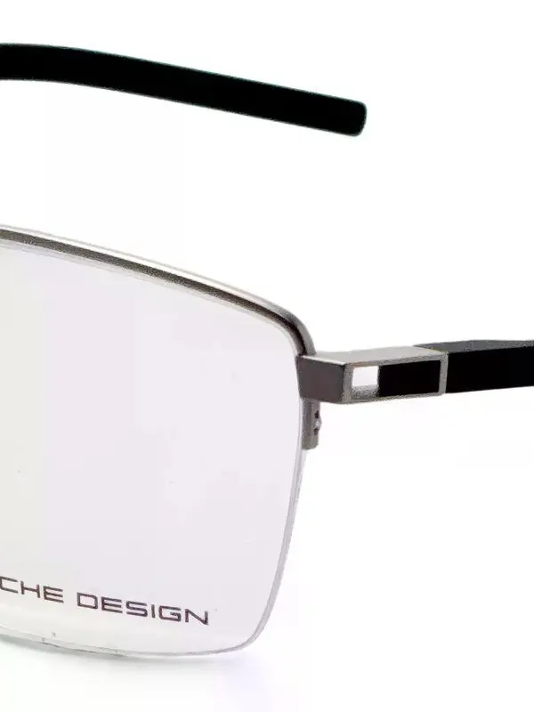 Porsche Design Rectangle-frame Glasses