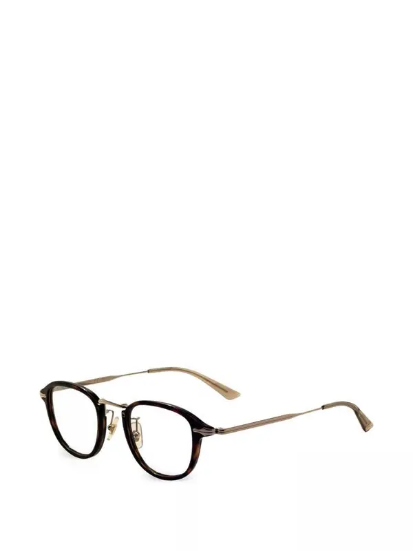 Montblanc Round Frame Eyeglasses - Brown