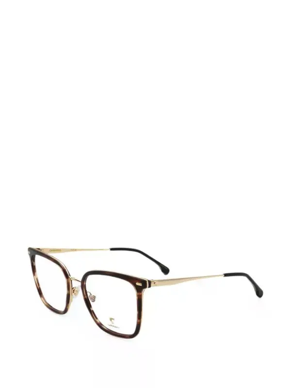 Carrera Eyewear Tortoiseshell-effect Square-frame Glasses