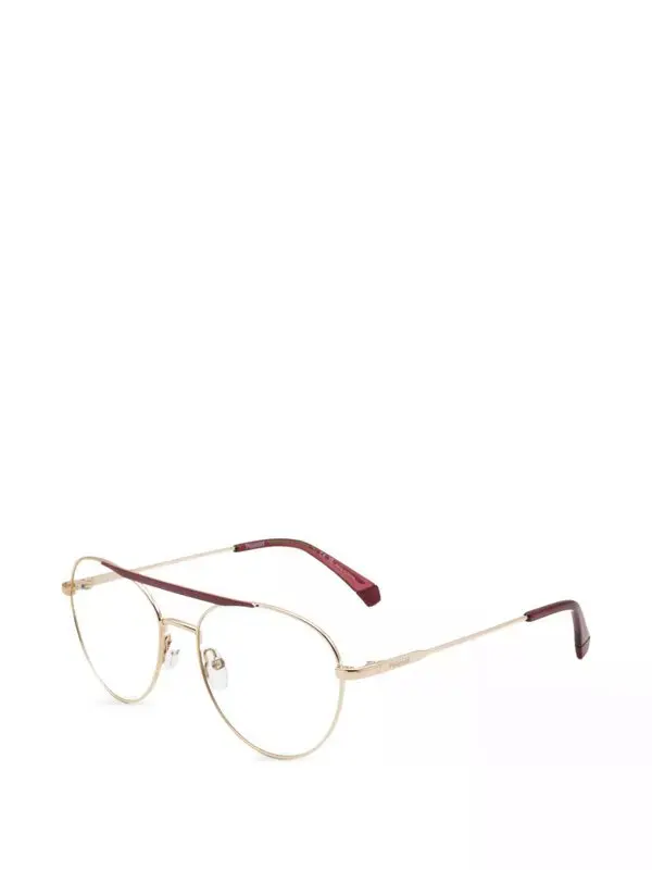 POLAROID Pilot-frame Glasses - Gold
