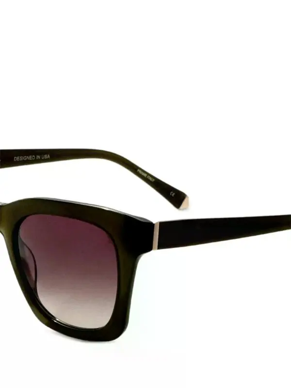 TURA Marley Square Frame Sunglasses
