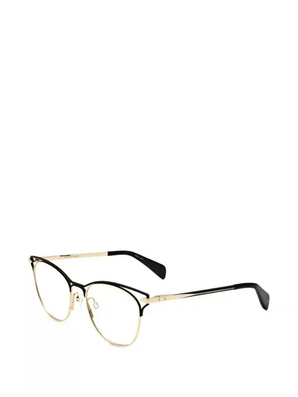 Rag & Bone Round Frame Eyeglasses - Black