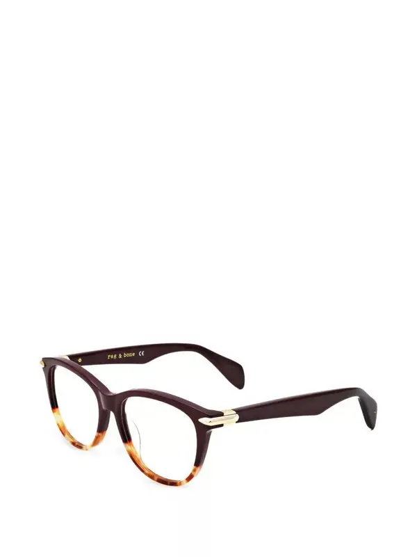 Rag & Bone Tortoiseshell-effect Cat-eye Glasses