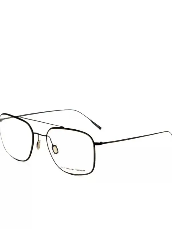 Porsche Design Double-bridge Geometric-frame Glasses