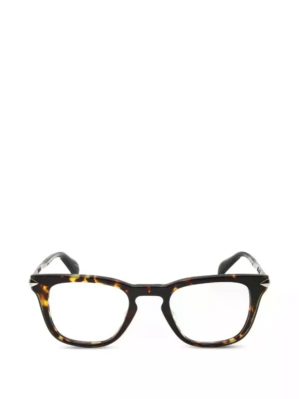 Rag & Bone Tortoiseshell-effect Square-frame Glasses