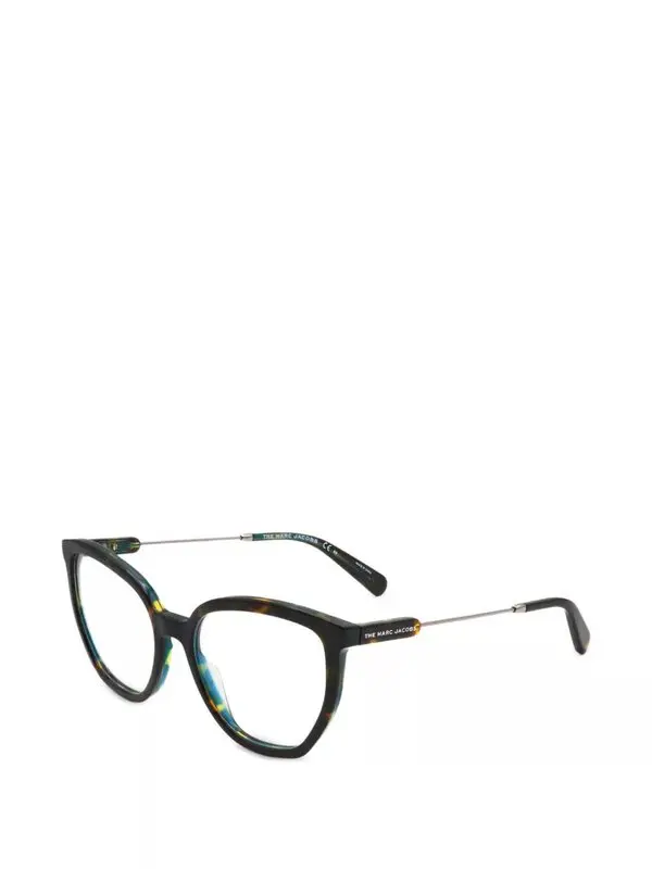 Marc Jacobs Tortoiseshell-effect Cat-eye Glasses - Brown