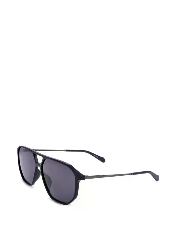 Fossil Geometric-frame Sunglasses - Black