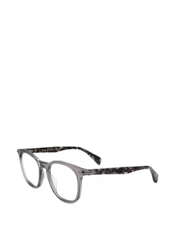 Rag & Bone Tortoiseshell-effect Square-frame Glasses