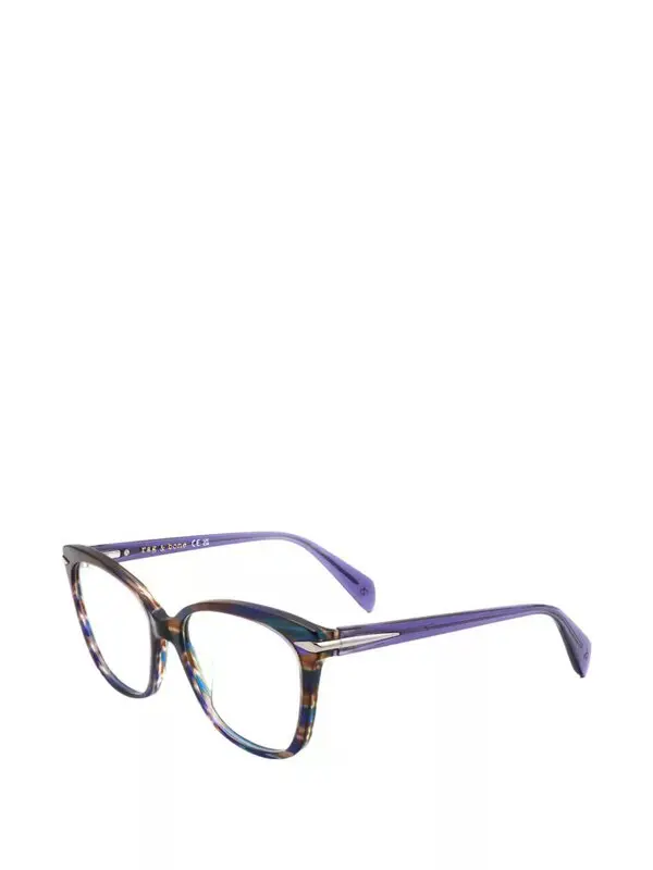 Rag & Bone Cat-eye Frame Eyeglasses - Brown