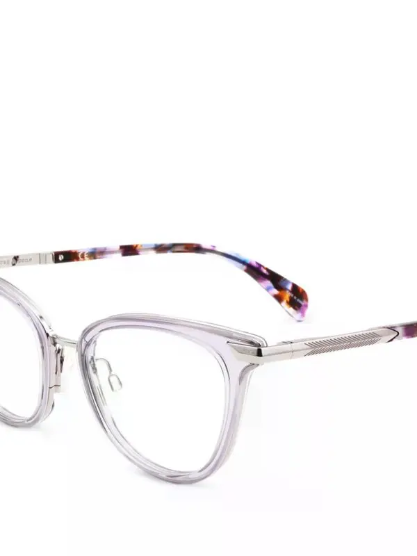 Rag & Bone Cat-eye Frame Eyeglasses - Purple