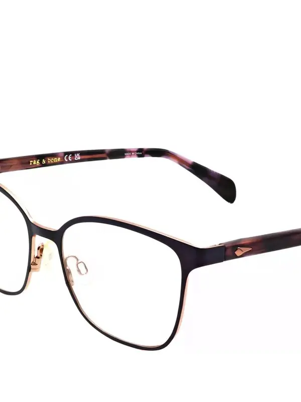 Rag & Bone Geometric Frame Eyeglasses