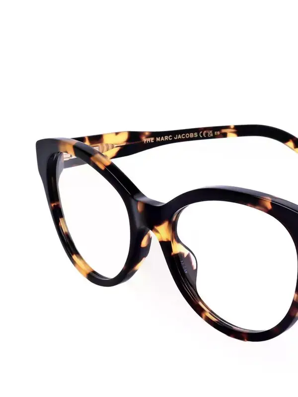 Marc Jacobs Tortoiseshell-effect Cat-eye Glasses