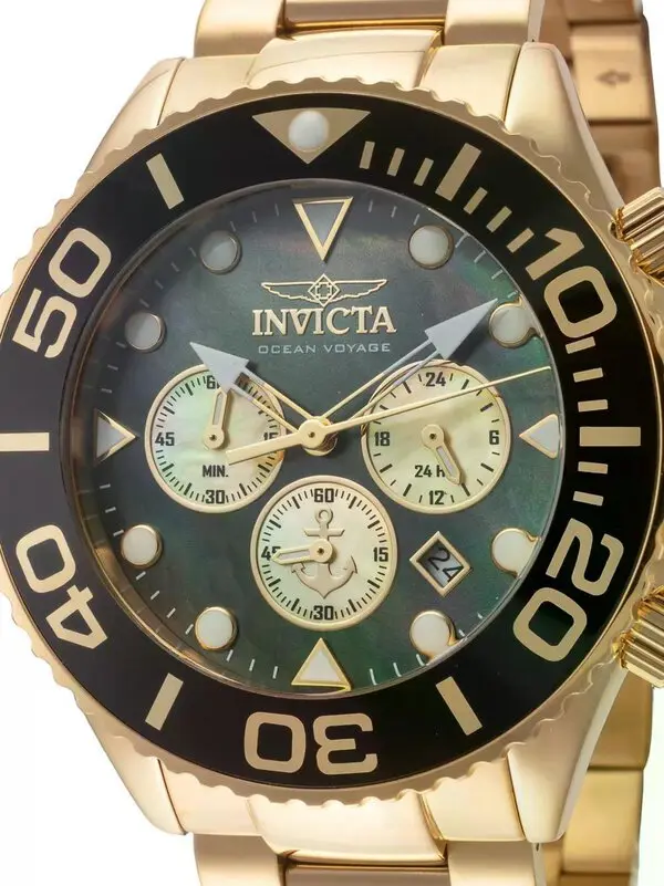 INVICTA Ocean Voyage Chronograph Watch - Black