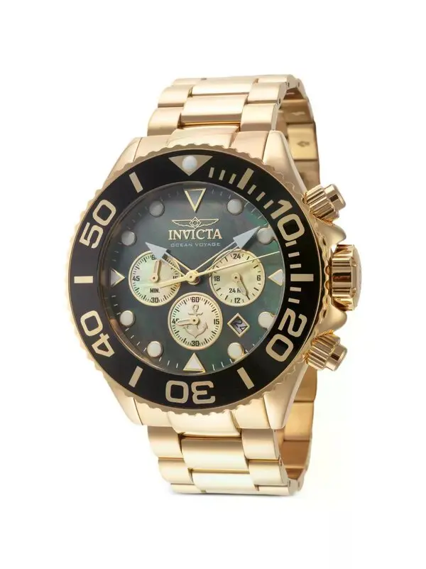INVICTA Ocean Voyage Chronograph 52mm Watch - Black
