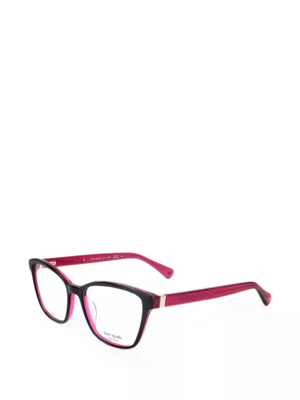 Kate Spade New York Belen Rectangle-frame Glasses