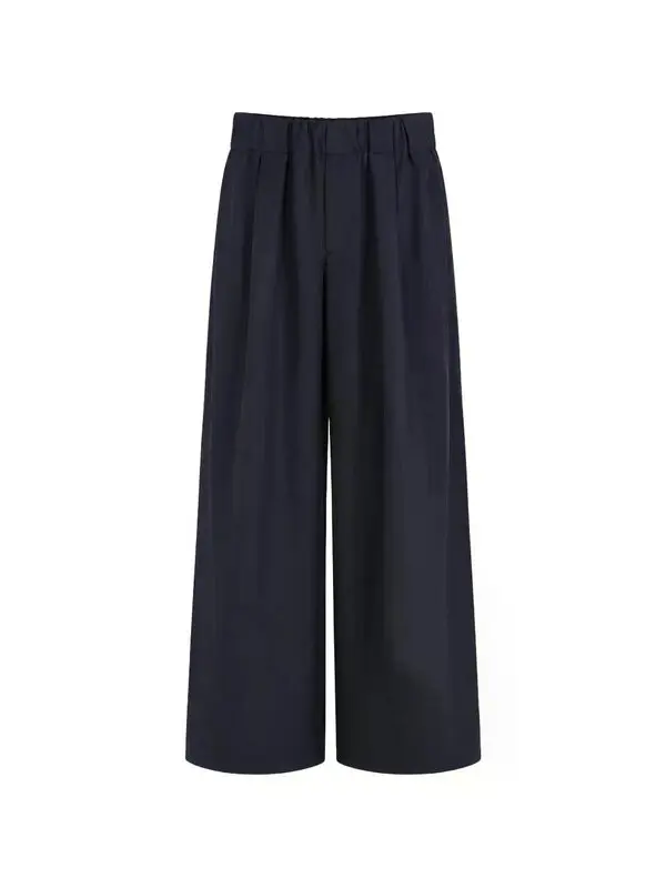 SOCIETE ANONYME Gatsby Pleated Wide-leg Trousers - Blue
