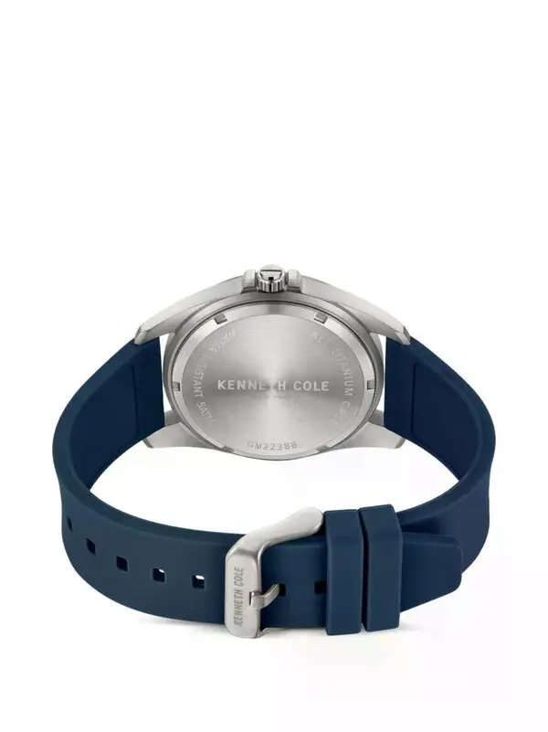 KENNETH COLE Titanium Quartz Strap Watch