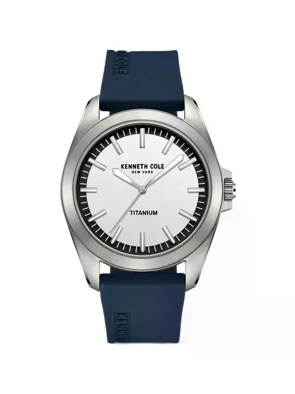 KENNETH COLE Classic 42mm Watch - White