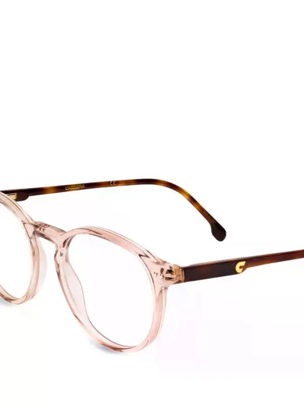 Carrera Eyewear Round Frame Eyeglasses - Neutrals