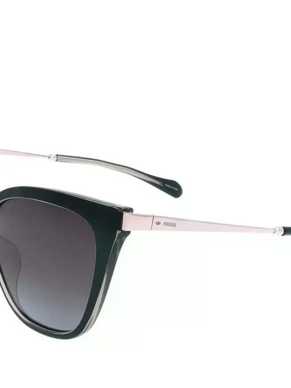 Fossil Cat-eye Frame Sunglasses With Gradient Lenses