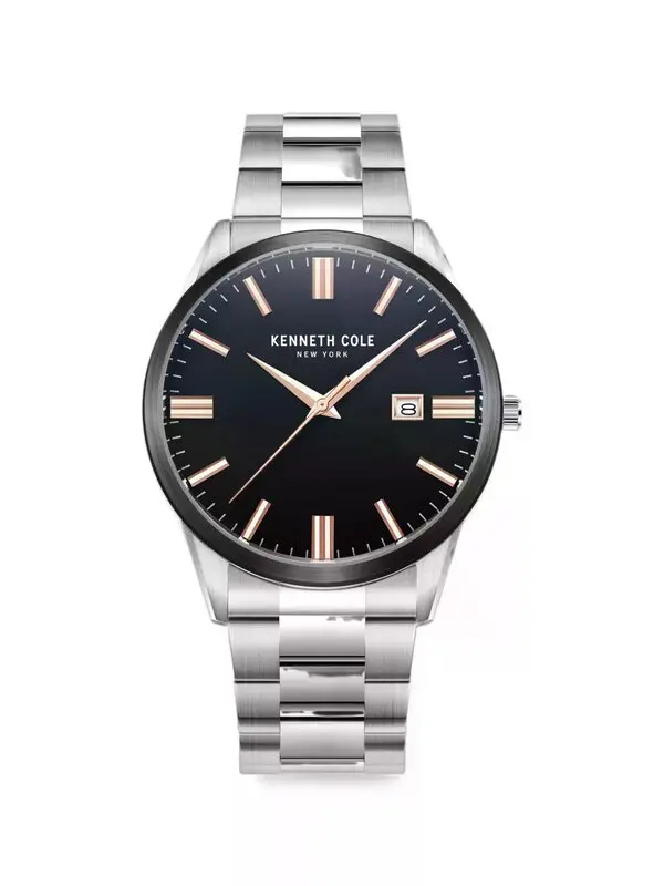 KENNETH COLE Round-face 42mm Watch