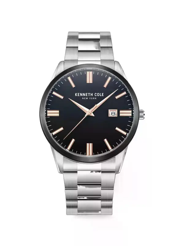 KENNETH COLE Round-face 42mm Watch