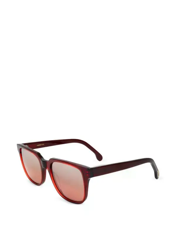 Paul Smith Aubrey Square-frame Sunglasses - Red