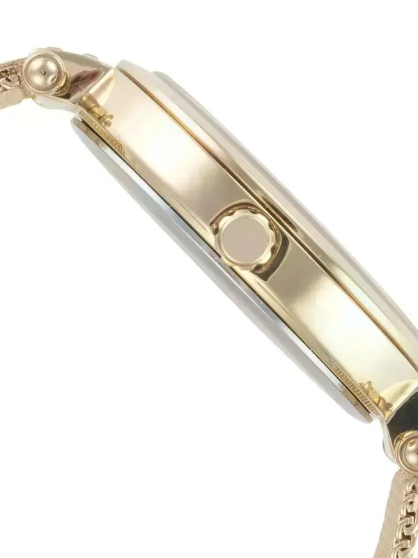 KENNETH COLE Crystal-embellished Mesh 34mm Watch