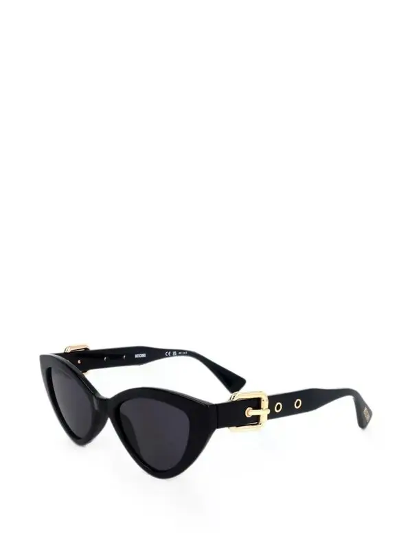 Moschino Buckle-embellishment Sunglasses