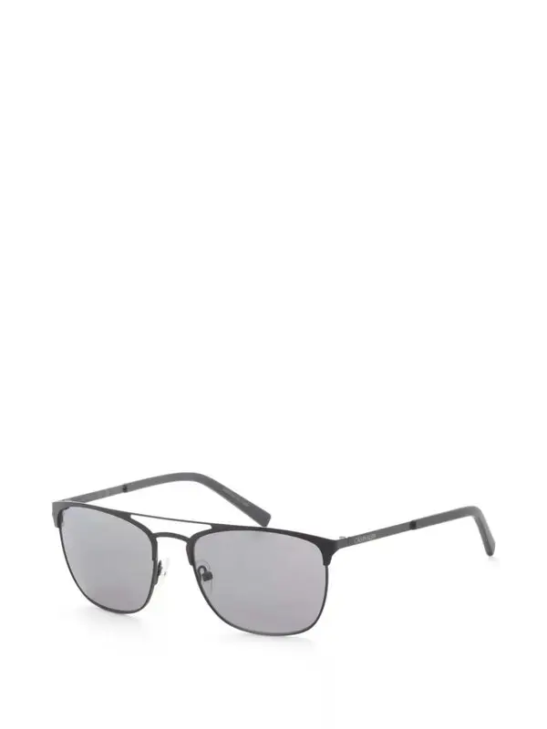 Calvin Klein Matte Double-bridge Sunglasses