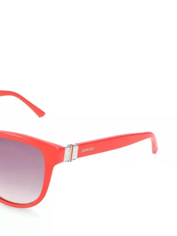 SWAROVSKI Cat-eye Sunglasses With Crystal Embellishment