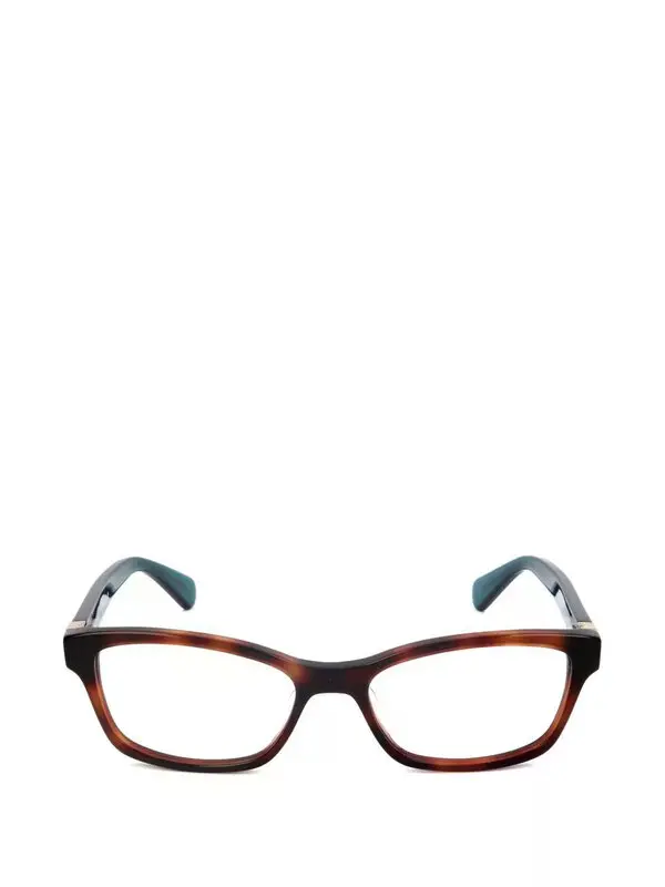 Kate Spade New York Renne Tortoiseshell-effect Rectangle-frame Glasses