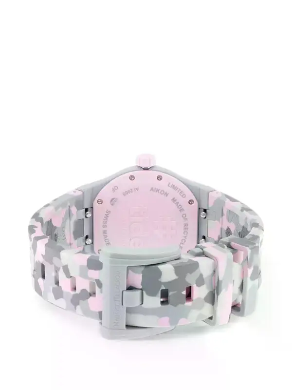 MAURICE LACROIX Aikon #tide 40mm Watch With Camouflage Rubber Strap