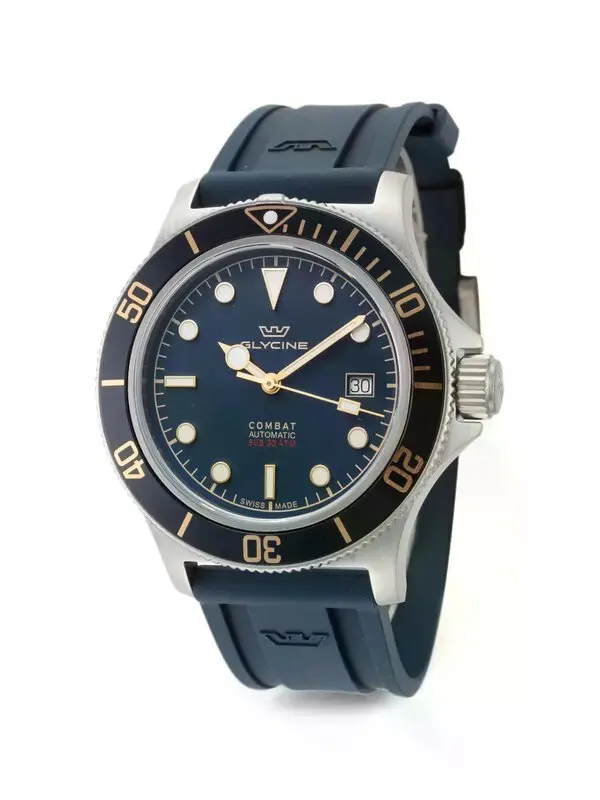 GLYCINE Combat Sub 42mm Dive Watch - Blue