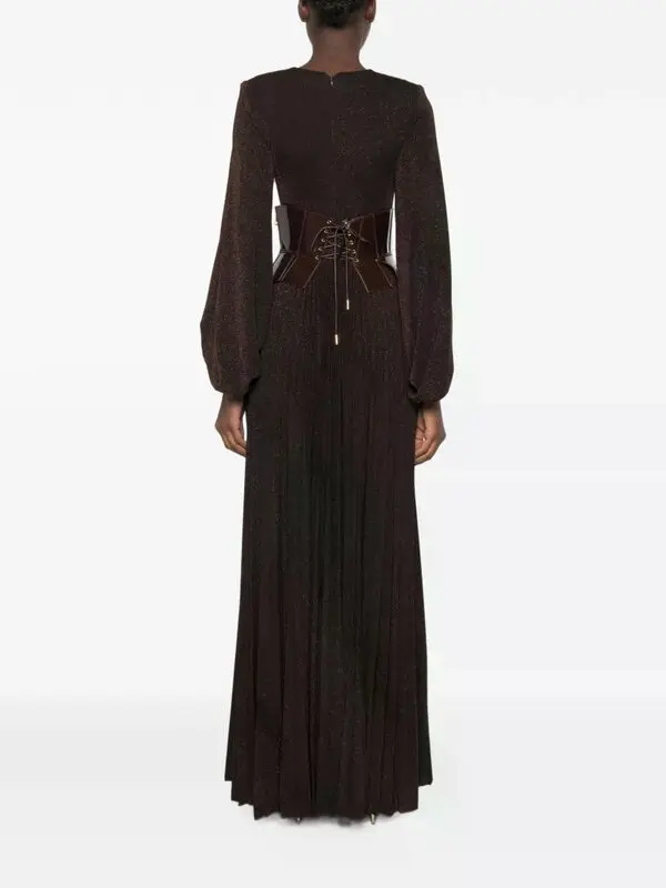 Elisabetta Franchi V-neck Maxi Dress