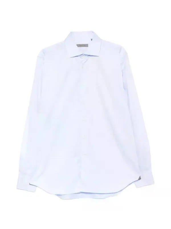 Corneliani Spread-collar Button-up Shirt