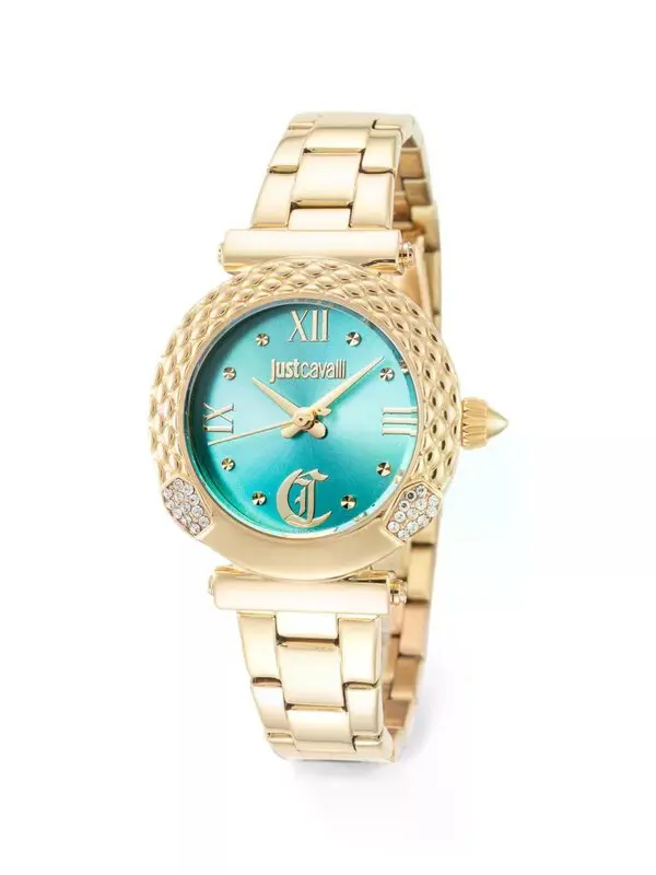 Just Cavalli Curiosa Snake-effect 30mm Watch