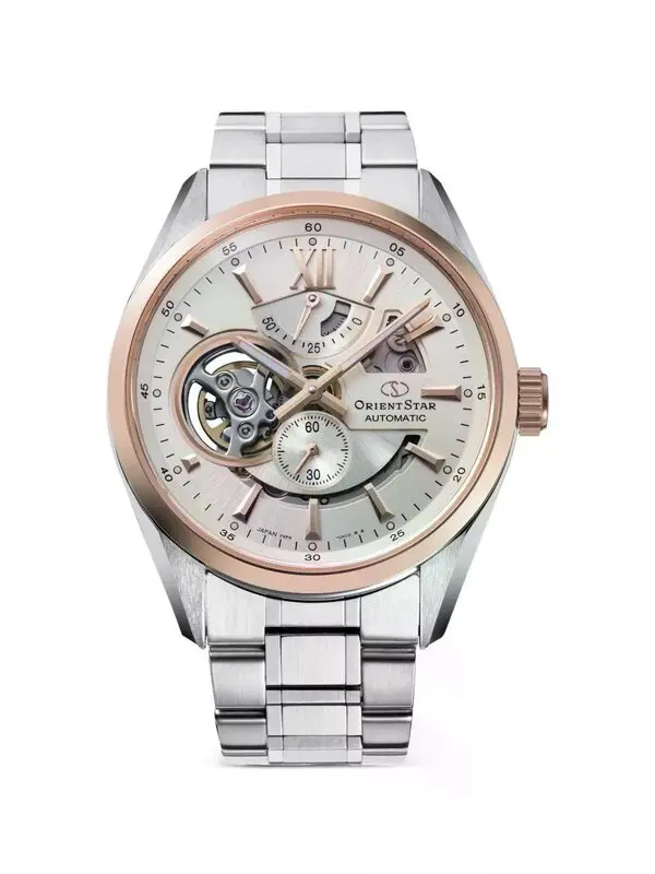 ORIENT Modern Skeleton 41mm Watch - Silver