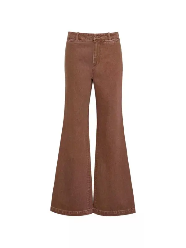 Cara Cara Annie Flared Jeans - Brown
