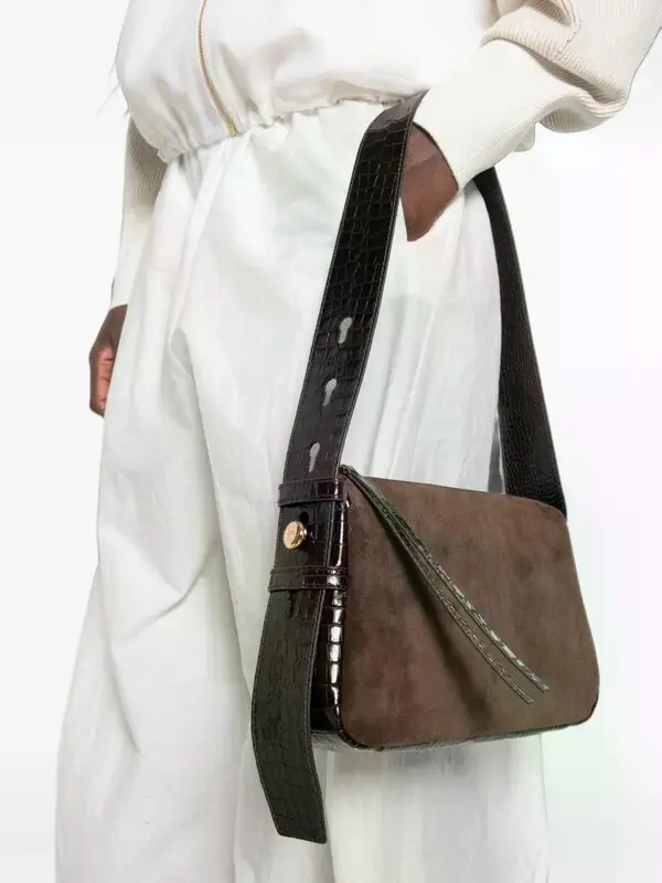 Tory Burch Romy Suede Shoulder Bag