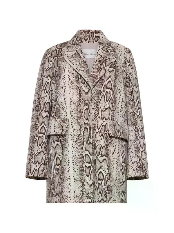 Cara Cara Romeo Snake-print Blazer