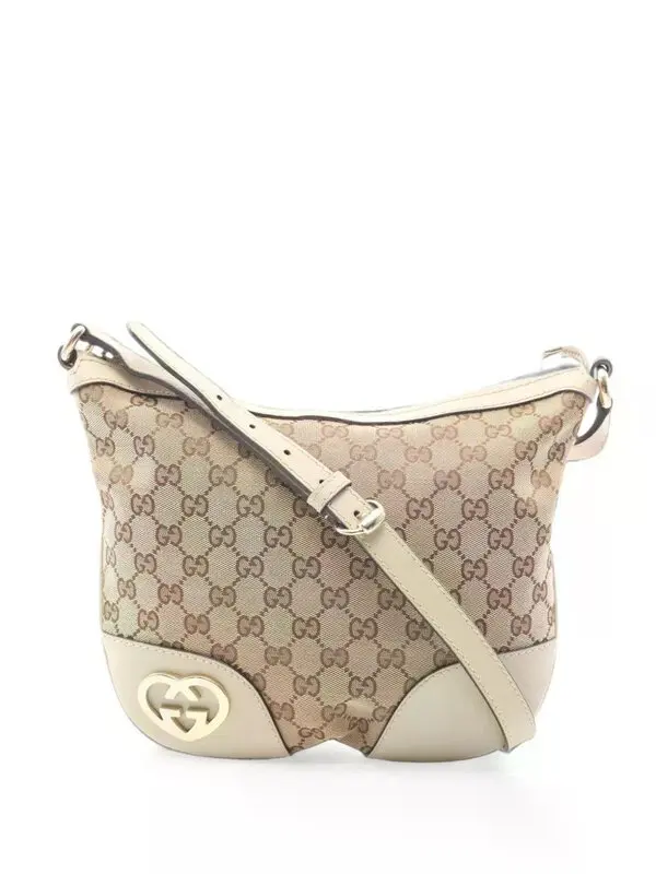 Gucci 2000-2015 Gg Canvas Lovely Crossbody Bag