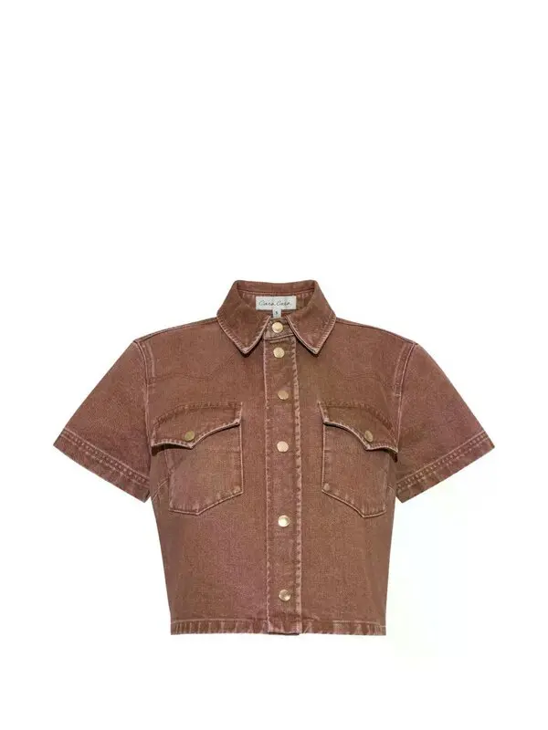 Cara Cara Paro Cropped Denim Shirt