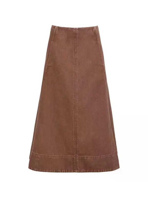 Cara Cara Aisha Panelled Midi Skirt