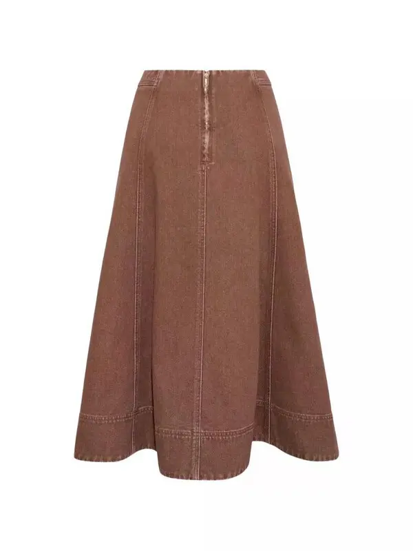 Cara Cara Aisha Panelled Midi Skirt