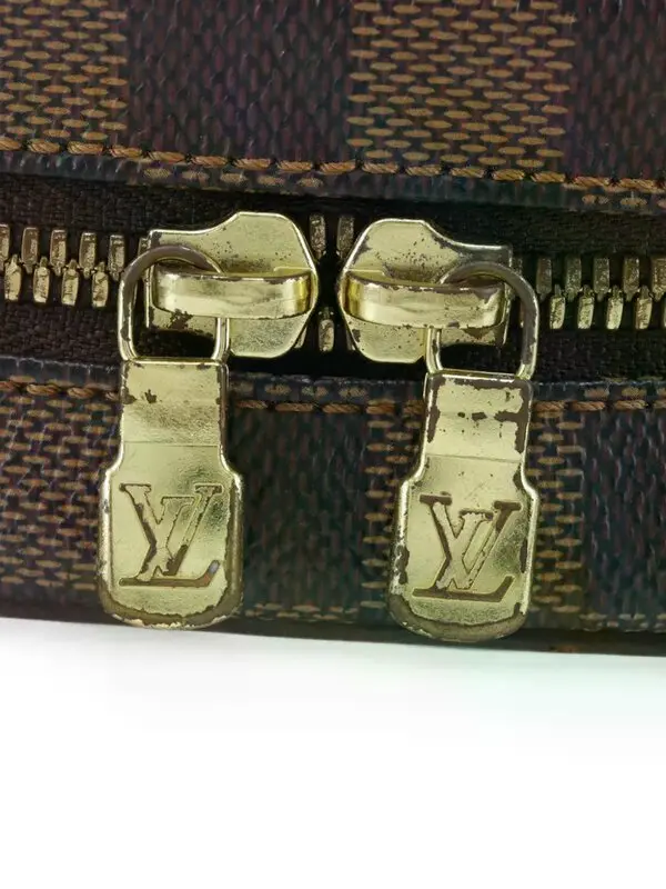 LOUIS VUITTON 2008 Damier Ebene Ipanema Pm Crossbody Bag