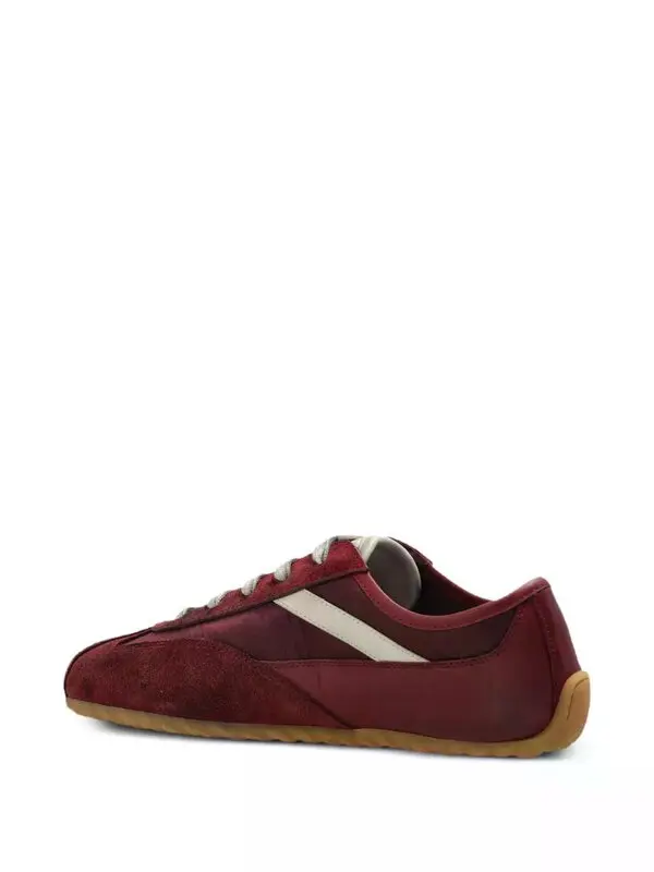 Alexander McQueen Leather Panel Sneakers - Red