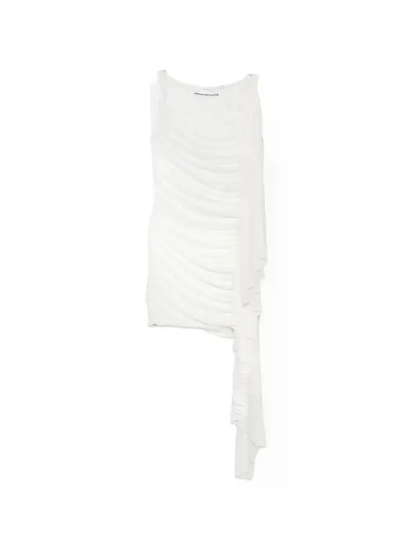 Alexander Wang Ruched Draped-detail Mini Dress